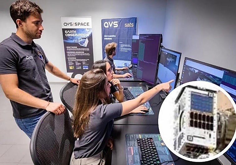 Nueve personas, cien minutos y un satélite para poner el nombre de Euskadi en el espacio | El ...